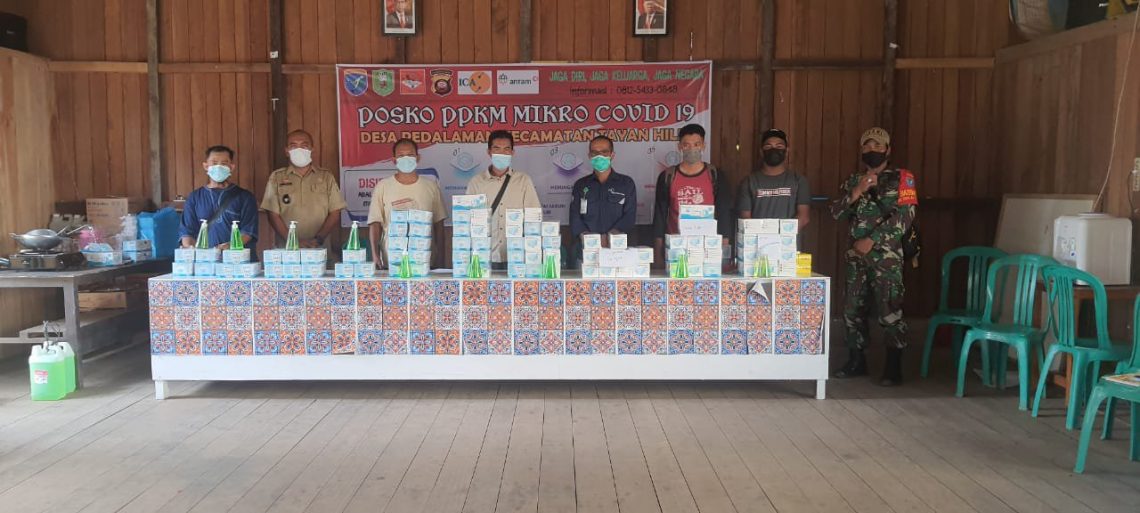 PT ICA Tayan Sumbangkan 5000 Masker dan Bantuan Lainnya - Radar Kalbar